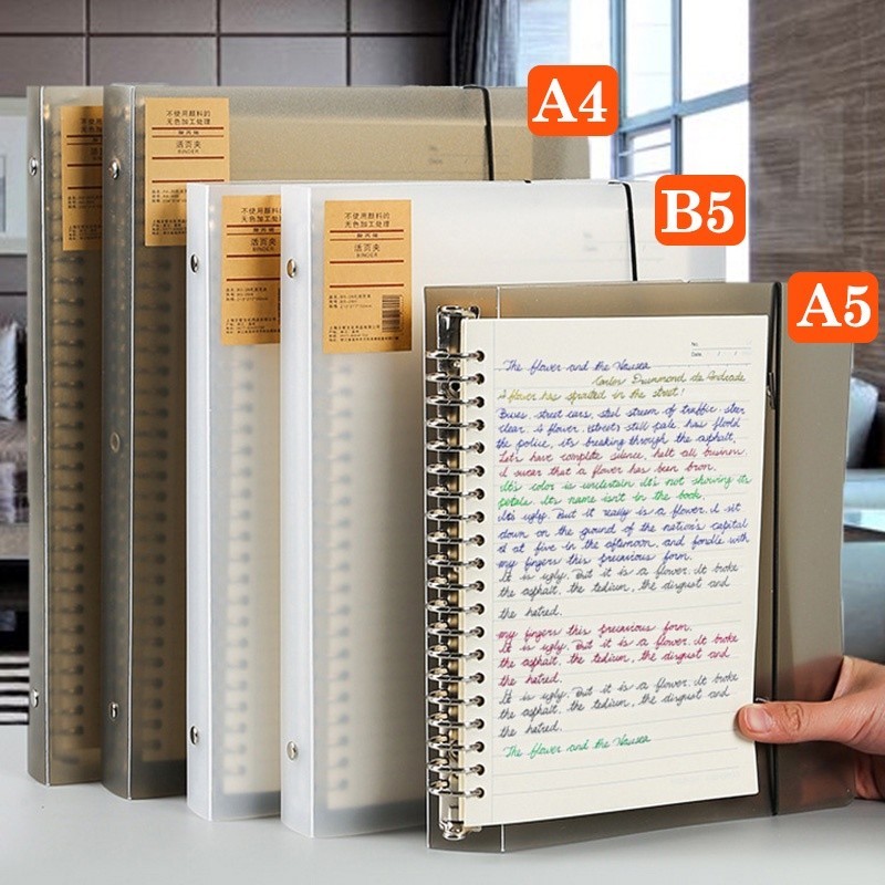 1 ชุด A5/B5/A4 Binders สามารถเติมช ่ องว ่ าง/lines/lines/grids/Cornell ...