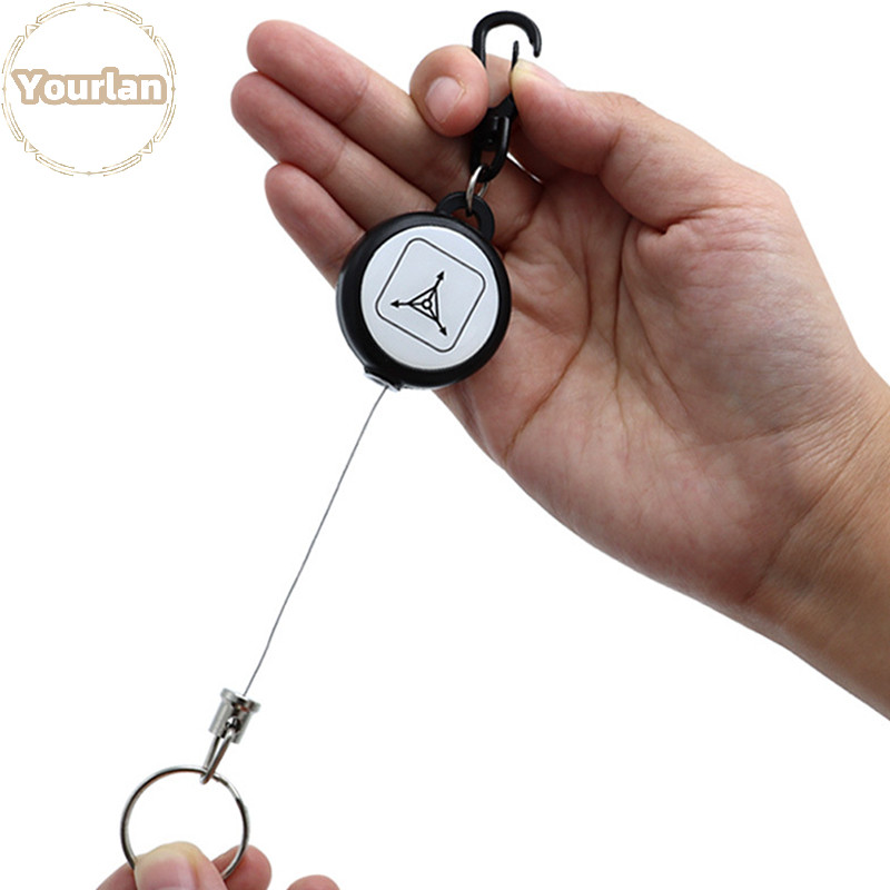 Yourlan 1pcs Elastic Key Chain TAD เชือกเหล ็ ก Burglar เครื ่ องมือเข ...