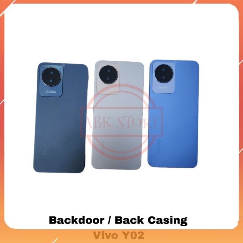 ฝาหลัง BACKDOOR BACKCOVER BACK CASING VIVO Y02/Y02T HOUSING ORIGINAL ...