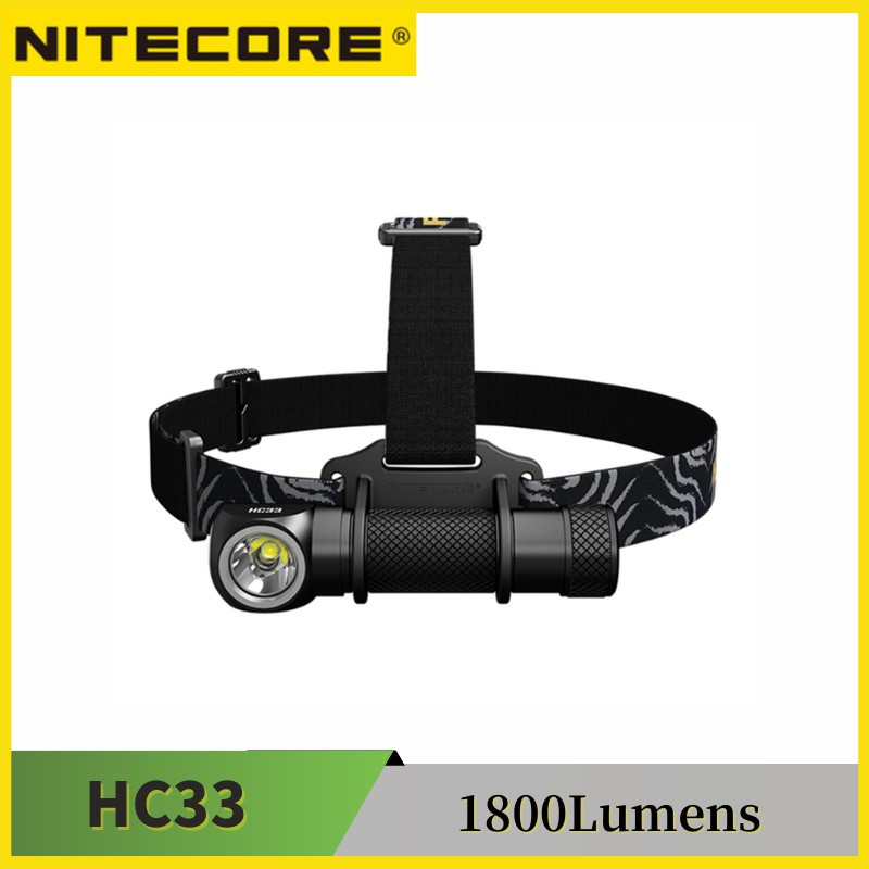 Nitecore HC33 ไฟหน้า LED มัลติฟังก์ชั่น 1800Lumens CREE XHP35 HD แม่เหล็ก รูปตัว L | Shopee Thailand