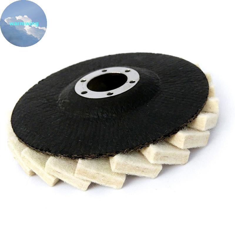 Warmwing 125 มม.ล้อขัด Flap Felt Disc เครื่องบดมุมโลหะแว็กซ์แผ่นขัด TH | Shopee Thailand