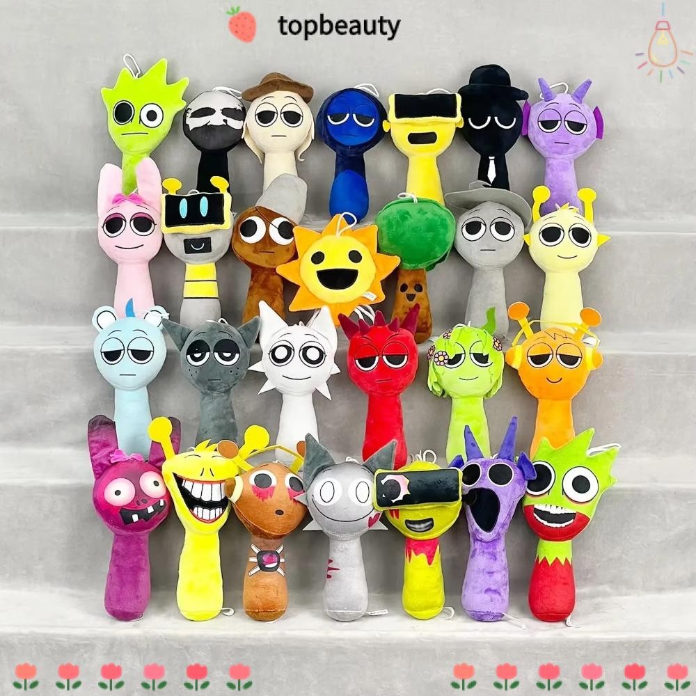 Topbeauty Sprunki Plush Toy, Vineria Raddy Plushie Doll, Soft Horror ...