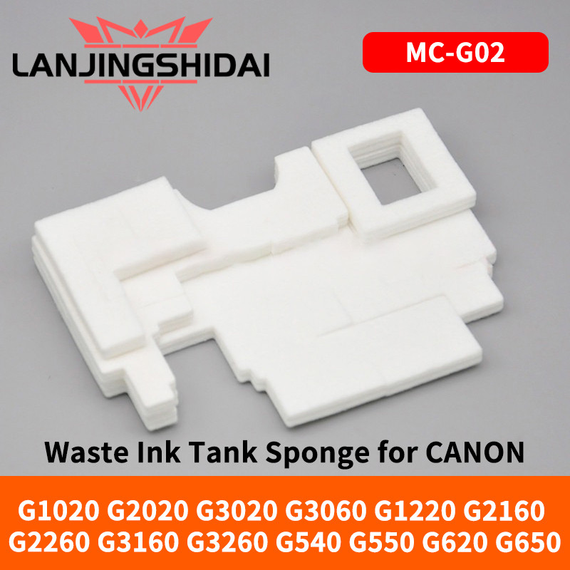 Mc-g02 ถังหมึกเสียฟองน้ําสําหรับ CANON G1020 G2020 G3020 G3060 G1220 ...