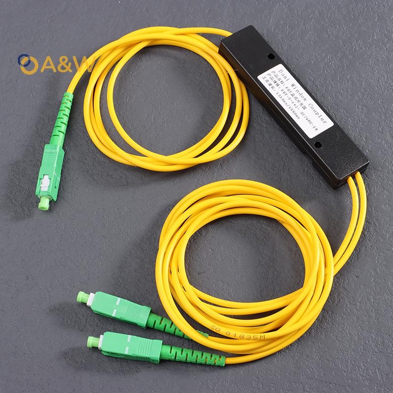 A&w 1 PC 1x2 FTTH Fiber Optic Splitter 1 จุด 2 Fiber Optic Splitter ...