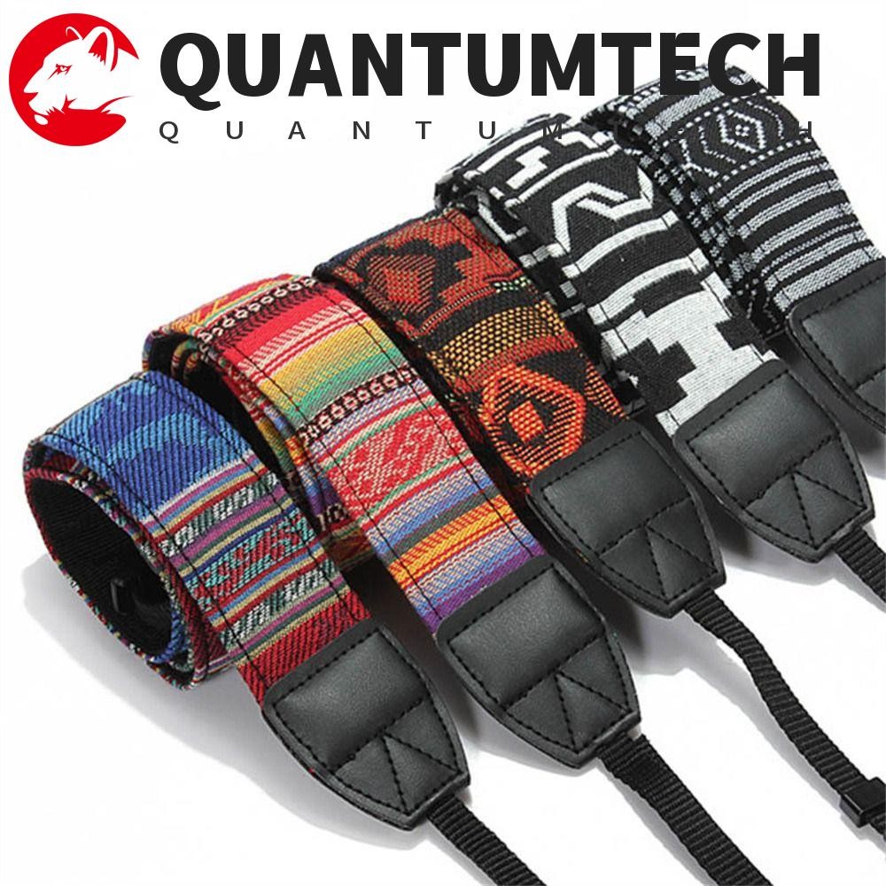 Quantumtech เข็มขัดคอกล้องน้ําหนักเบาอุปกรณ์เสริมกล้อง SLR DSLR Retro Vintage | Shopee Thailand