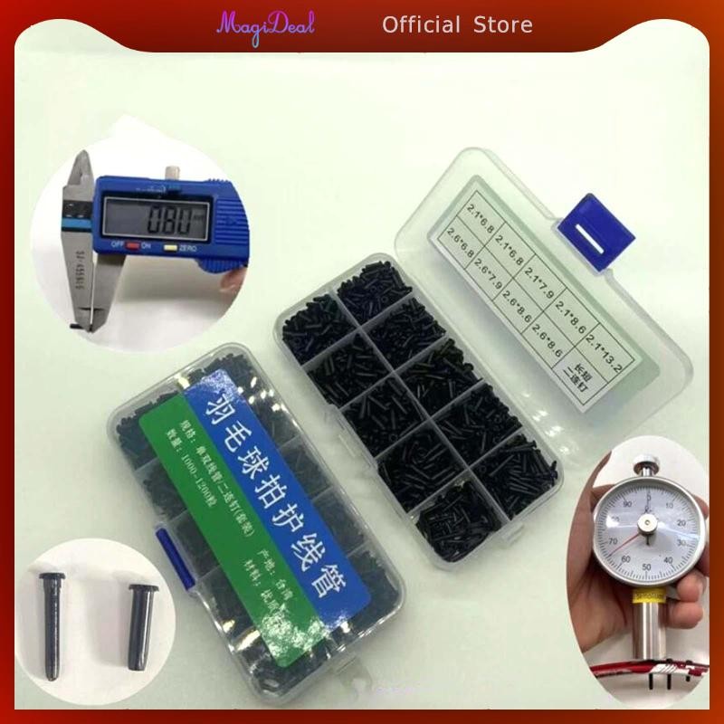 Magideal ไม้แบดมินตัน Racquet Grommets ตาไก่เปลี่ยน Stringing อุปกรณ์เสริม String Protector ...