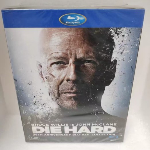 Blu-ray American Movie Die Hard 1-5 25Th Anniversary Collection Box Set ...