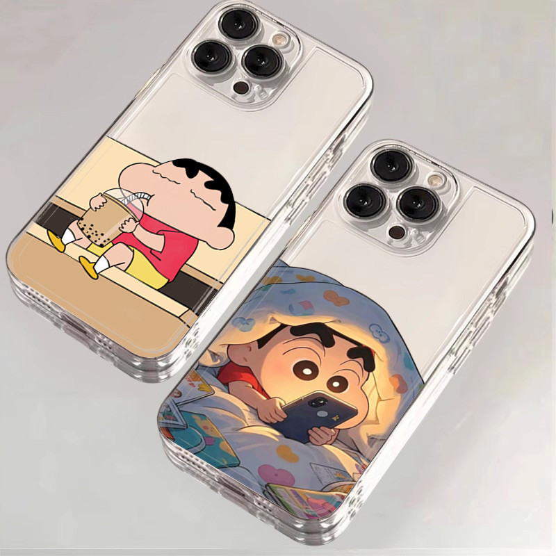 Creative Sleep Shin-chan สําหรับ Samsung S25 S24 S23 Ultra S22 S21 Plus ...