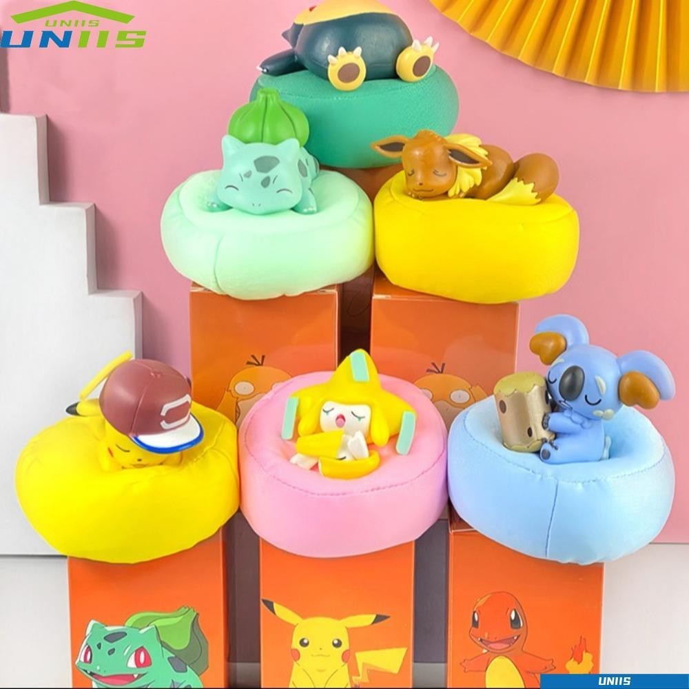 Uniis โมเดลฟิกเกอร์ PVC รูปตุ๊กตา Jirachi Bulbasaur Komala ขนาดเล็ก 5-7 ซม. ของขวัญวันเกิด ...