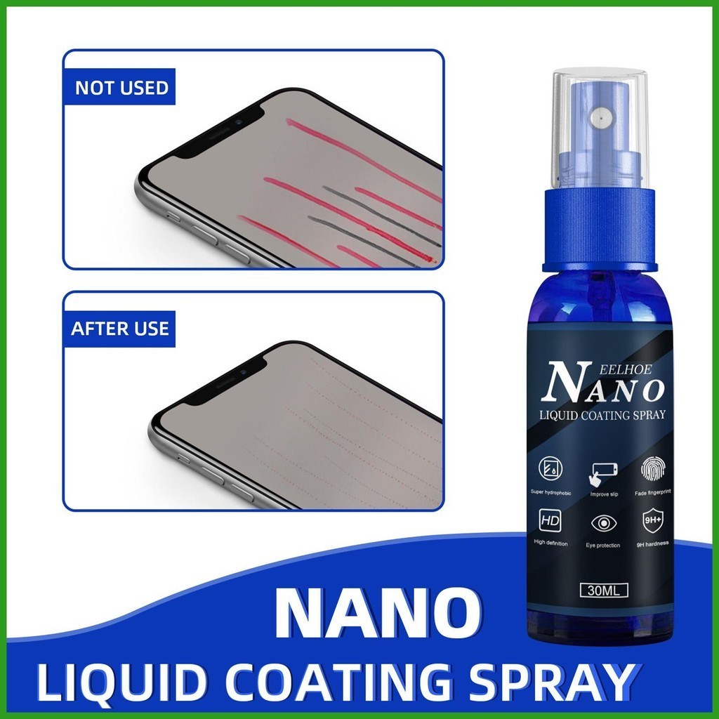 Liquid Screen Protector Hydrophobic Anti-Fingerprint Anti-Scratch ...