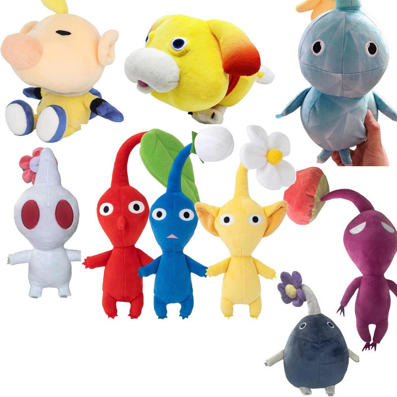 Pikmin 4 ของเล่นตุ๊กตาน้ําแข็ง Pikmin ตุ๊กตา All Star Ice Pikmin Series ...
