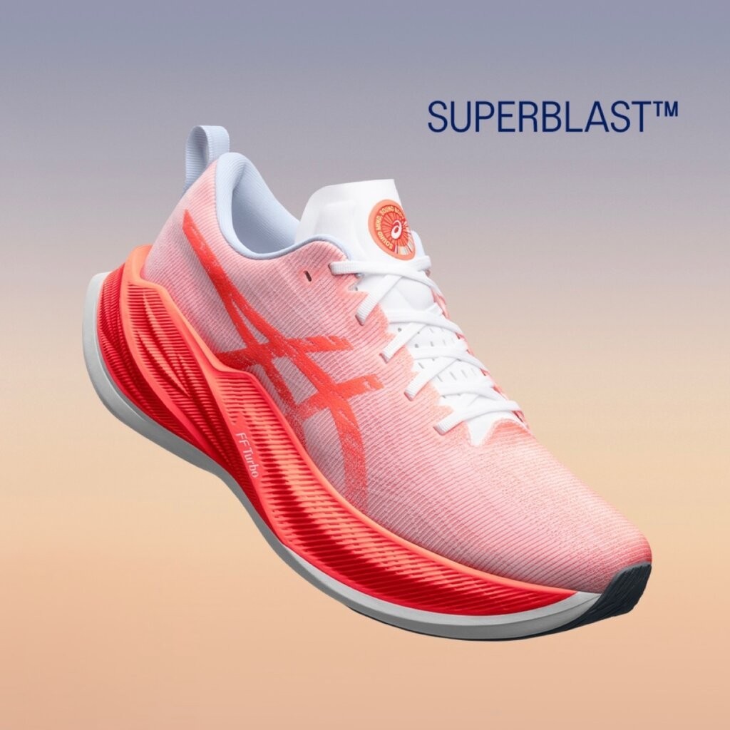 รองเท้าวิ่ง ASICS SuperBlast ‘Sunrise Red’ (M9.5US) | Shopee Thailand