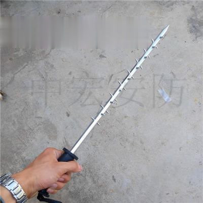 Anti-riot self-defense เหล็กฟัน mace อาวุธรถ bank พิเศษโลหะ stick ...