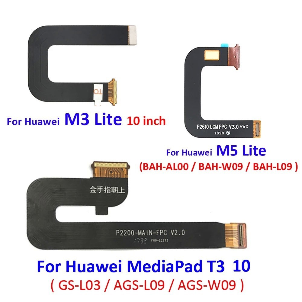 Sypt & จอแสดงผล LCD เมนบอร์ด Flex สําหรับ Huawei Mediapad T3 10 AGS-L03 ...