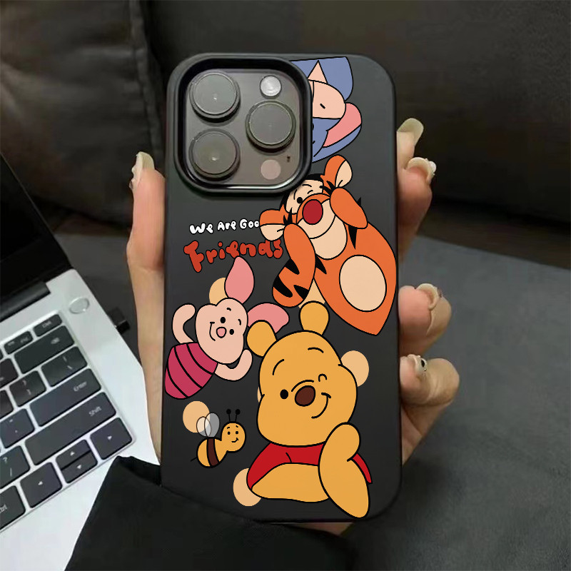 เคสไอโฟน16 15 14 13 12 11 Pro Max Phone Case กันกระแทก Trendy Winnie the Pooh Tigger Compatible ...