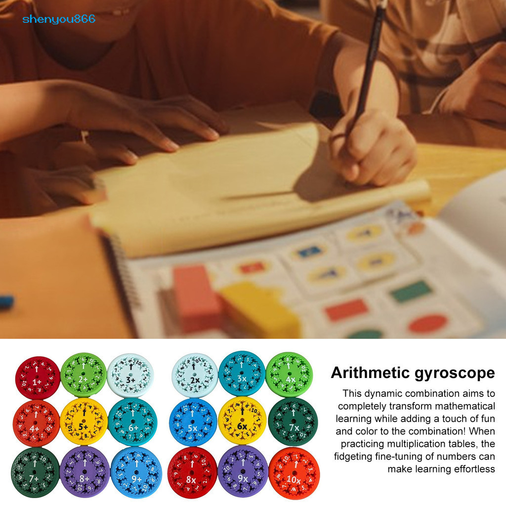 Syn-math Fidget Spinner การบวกการลบกองคูณการเรียนรู้การศึกษาคณิตศาสตร์ ...