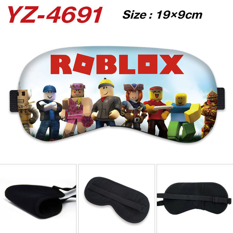 Roblox เกมสีน่ารักนักเรียนเด็ก Eye Mask Blackout Sleep การ์ตูน Eye Mask ...