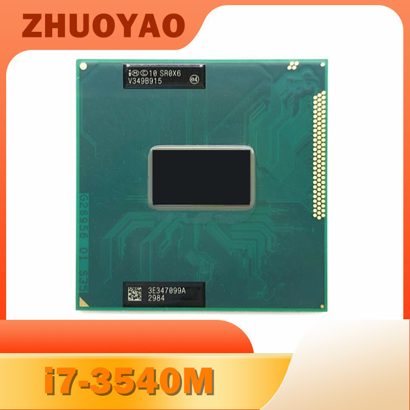 Core i7-3540M SR0X6 CPU i7 3540M โปรเซสเซอร์ FCPGA988 3.00GHz 4M Dual ...