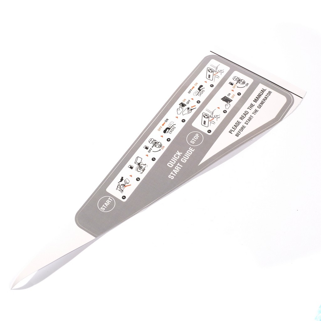 POLO อะไหล่ Operational Sticker ใช้กับเครื่องปั่นไฟอินเวอร์เตอร์ 4.5 ...