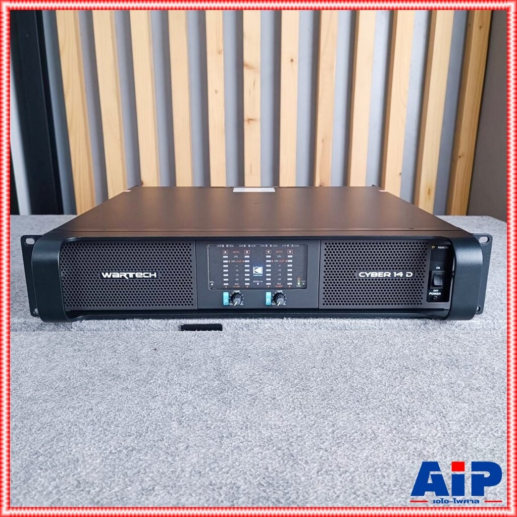 WARTECH CYBER-14D POWER เพาเวอร์แอมป์ แอมป์ขยาย เพาเวอร์แอมป์WARTECH เครื่องเสียง เครื่องขยาย ...