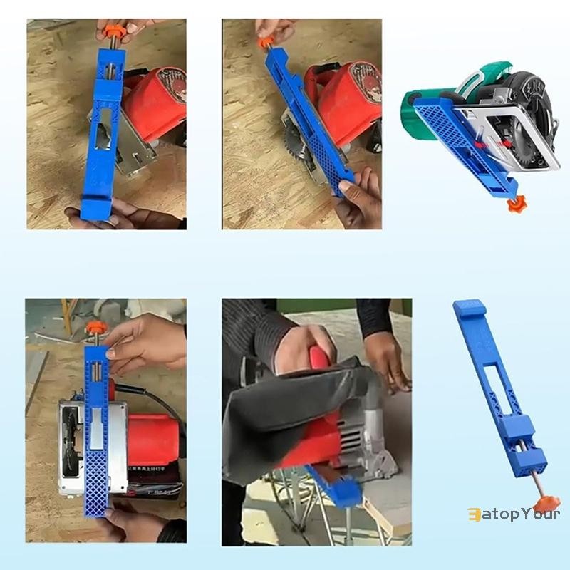 Eatopyour] เลื่อยวงเดือนไฟฟ้ามิลลิ่งตําแหน่ง Clamp ABS Quick Fix Jig ...