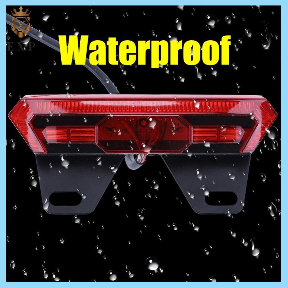 [explosion1.th] โคมไฟจักรยานไฟฟ้า 12V พร้อมไฟเลี้ยวไฟท้าย LED E-bike กันน้ํา | Shopee Thailand