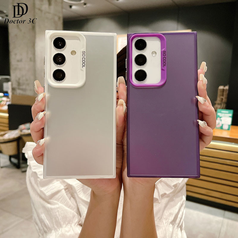 เคสโทรศัพท์มือถือโลหะชุบ IMD ไฟฟ้า Samsung ss Galaxy A56 A55 A54 A36 ...