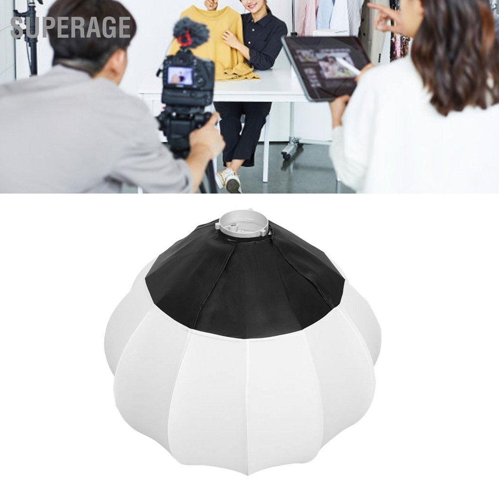 Superage Lantern Softbox Soft Light Modifier 65 ซม. Ball Shape สำหรับ ...