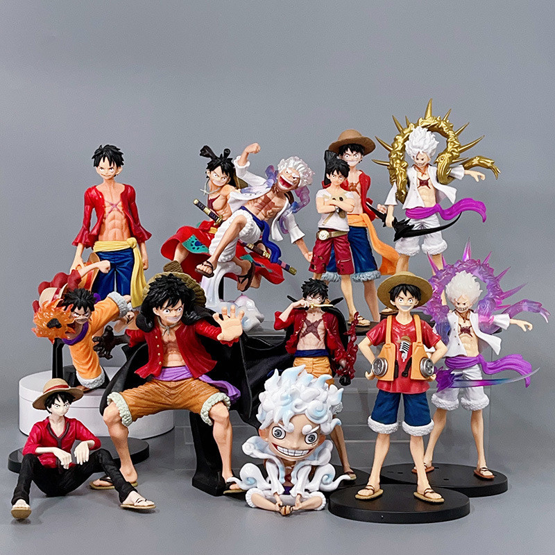One Piece อะนิเมะรูป Wano Country Luffy Sun God Luffy AL Luffy Devil ...