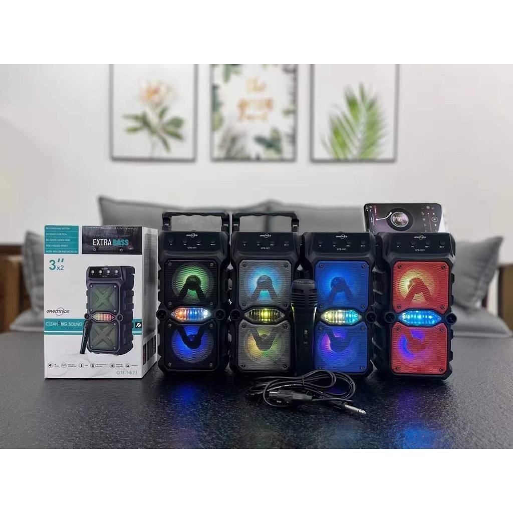 wireless speaker KTS-1096 /GTS-1571ลำโพงบลูทูธเอนกประสงค์ เสียงดี พกพา ...