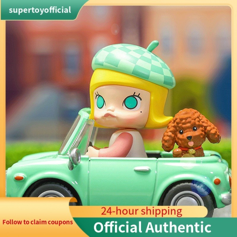 ของเล่นฟิกเกอร์ P POP MART POP MART molly Magic Card Series ของขวัญวัน ...