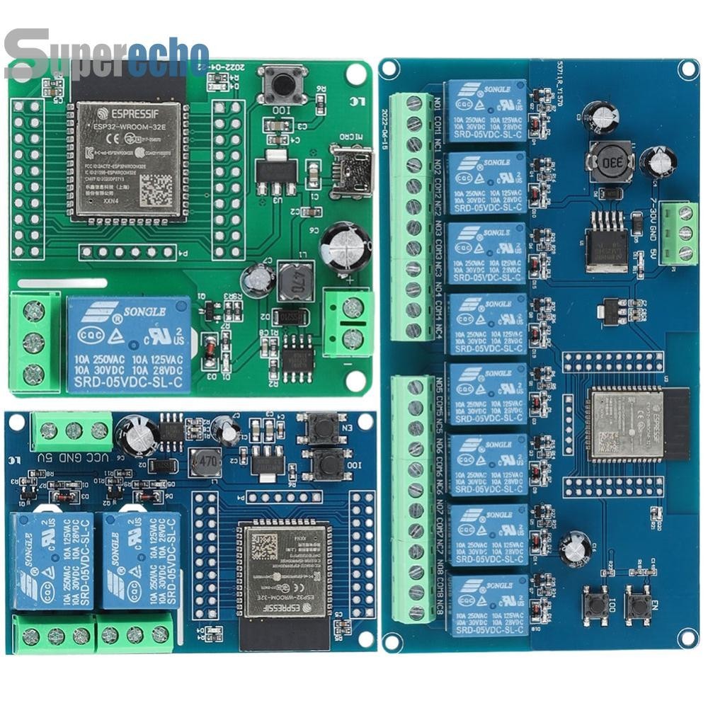 Esp32 ESP32-WROOM บอร์ดพัฒนา 1/2/8 ช่อง ESP32 WIFI BT BLE โมดูลรีเลย์ [superecho.th] | Shopee ...
