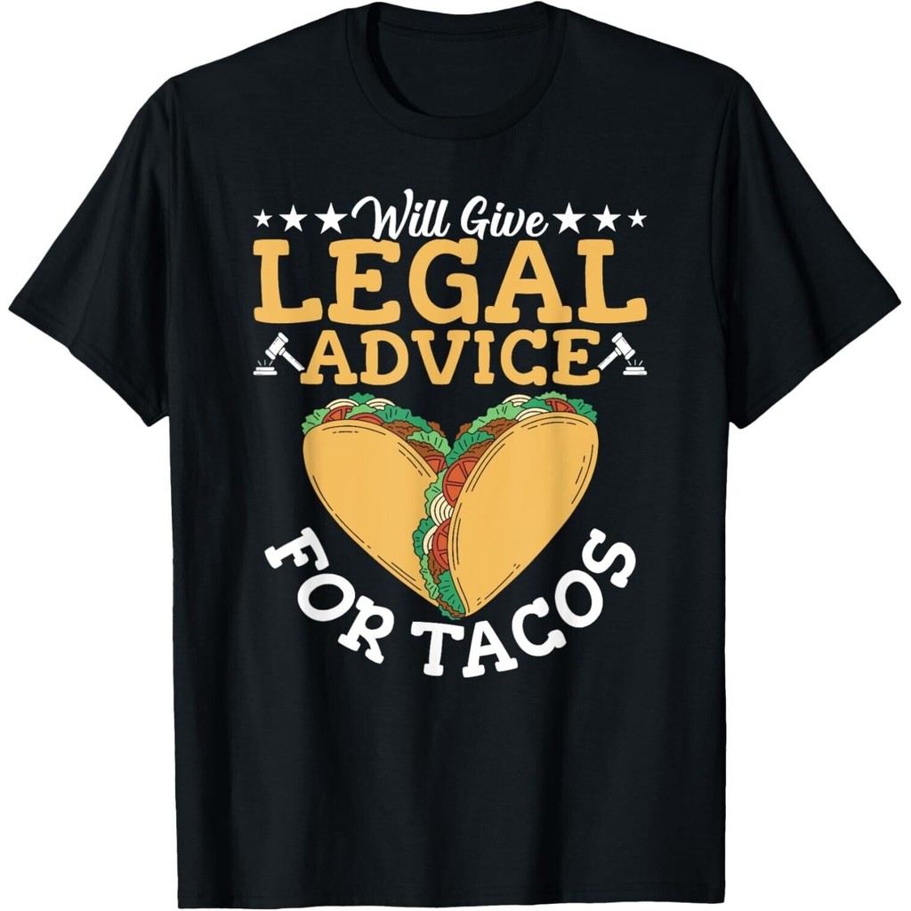 ทนายความ Tacos Lover Attorney Law School Law Student ทนายความเสื้อยืด | Shopee Thailand