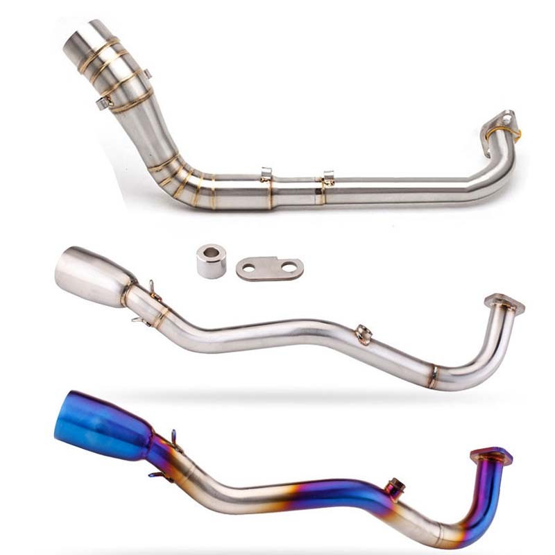 Header ท่อสําหรับ Nmax 155 รถจักรยานยนต์ไอเสียด้านหน้า Link ท่อข้อศอก ...