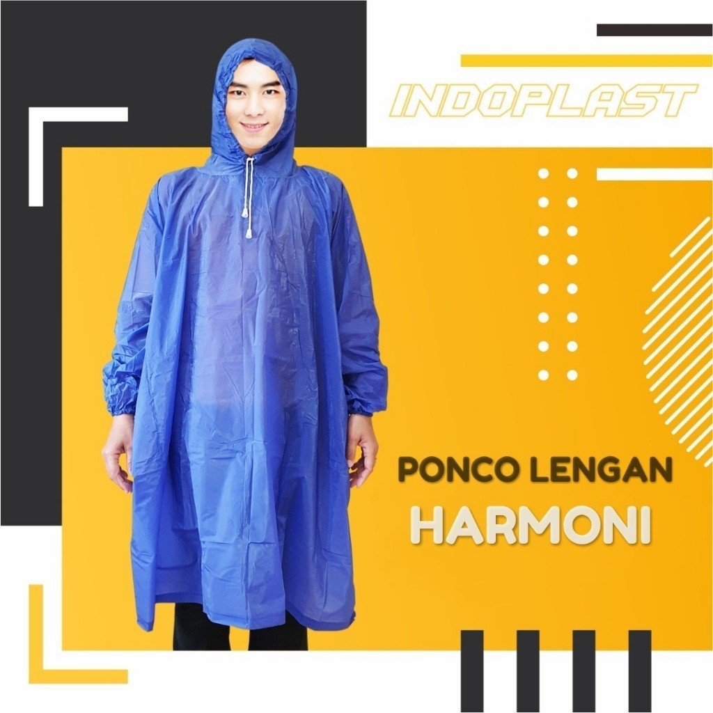 [Rizki Diapers] Indoplast Harmony Sleeve Poncho Raincoat มีจําหน่ายใน ...