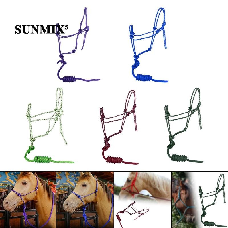 [บริดจ์ม้าพร้อม Rein Headfour Training Leadrope Riding Accessories ...