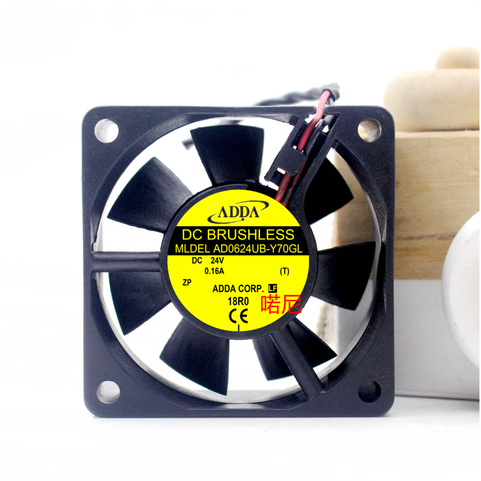 ของแท้ ADDA AD0624UB-A70GL DC24V 0.16A 6CM 6025 แฟนอินเวอร์เตอร์ | Shopee Thailand