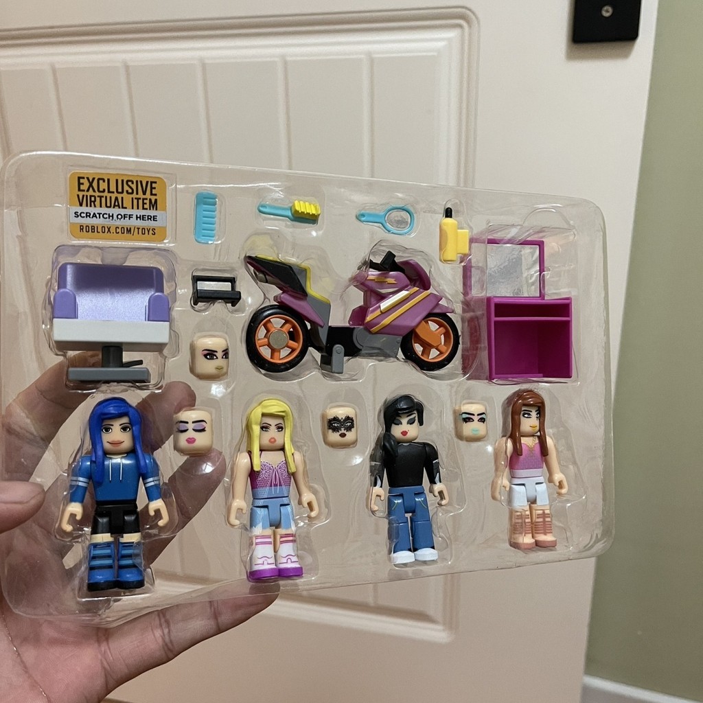 Robox ของเล่น robox โลกเสมือน ROBLOX ฟิกเกอร์ประกอบ ตุ๊กตา บล็อกตัวต่อ ...