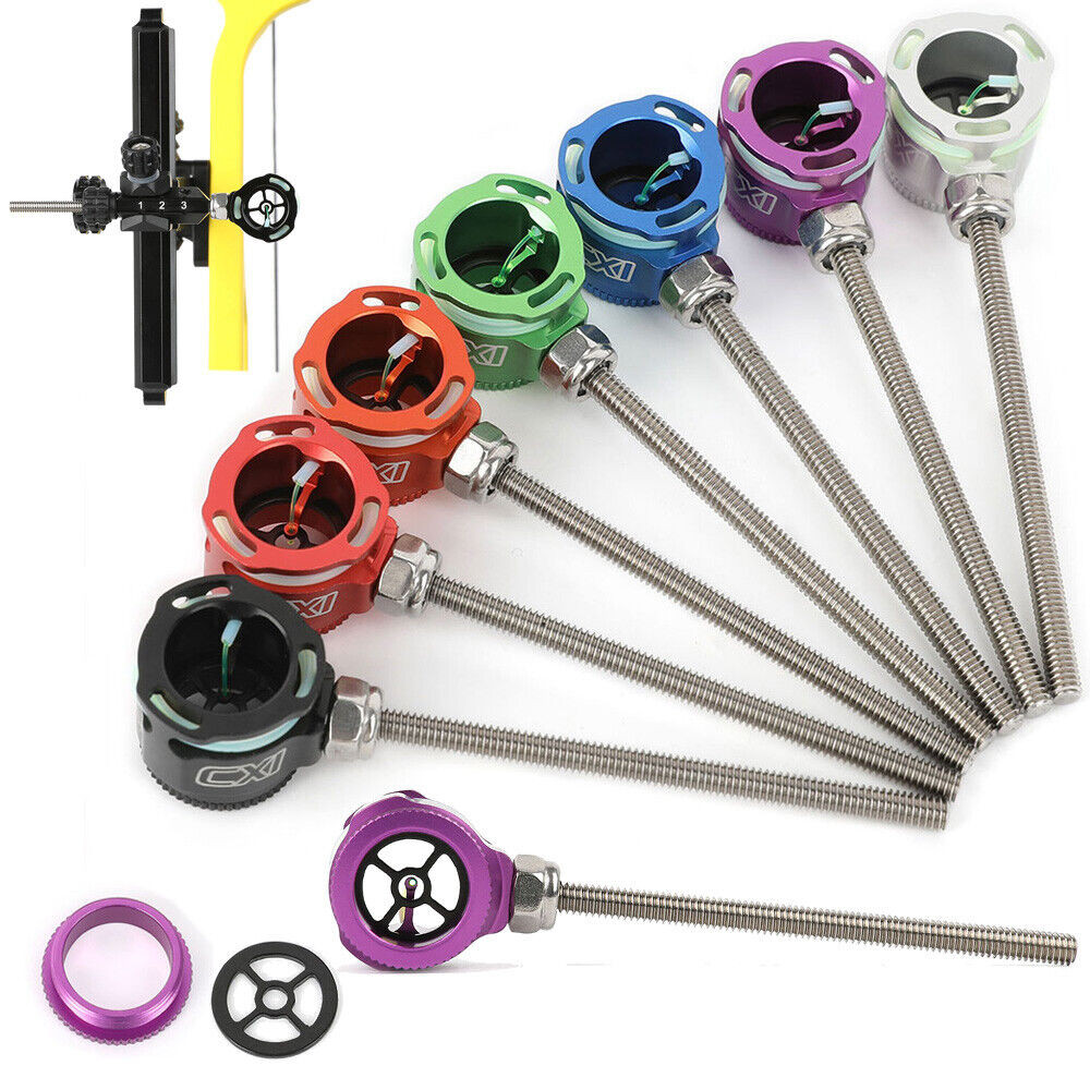 Recurve Bow Scope Sight 1 Pin .019" เป้าหมายธนูยิงธนูไฟเบอร์ออปติก ...