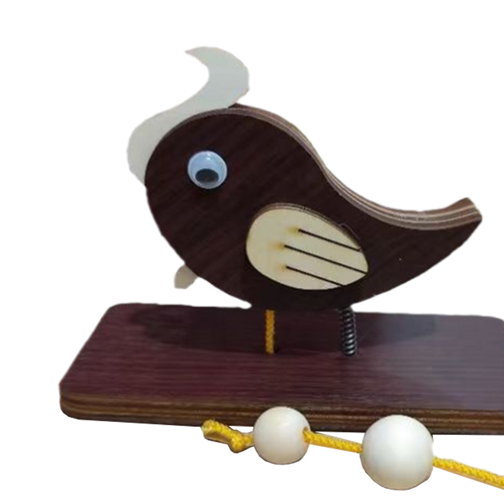Hot Wooden Woodpecker Door Bell Creative Cute Door Knocker DIY Artistic ...