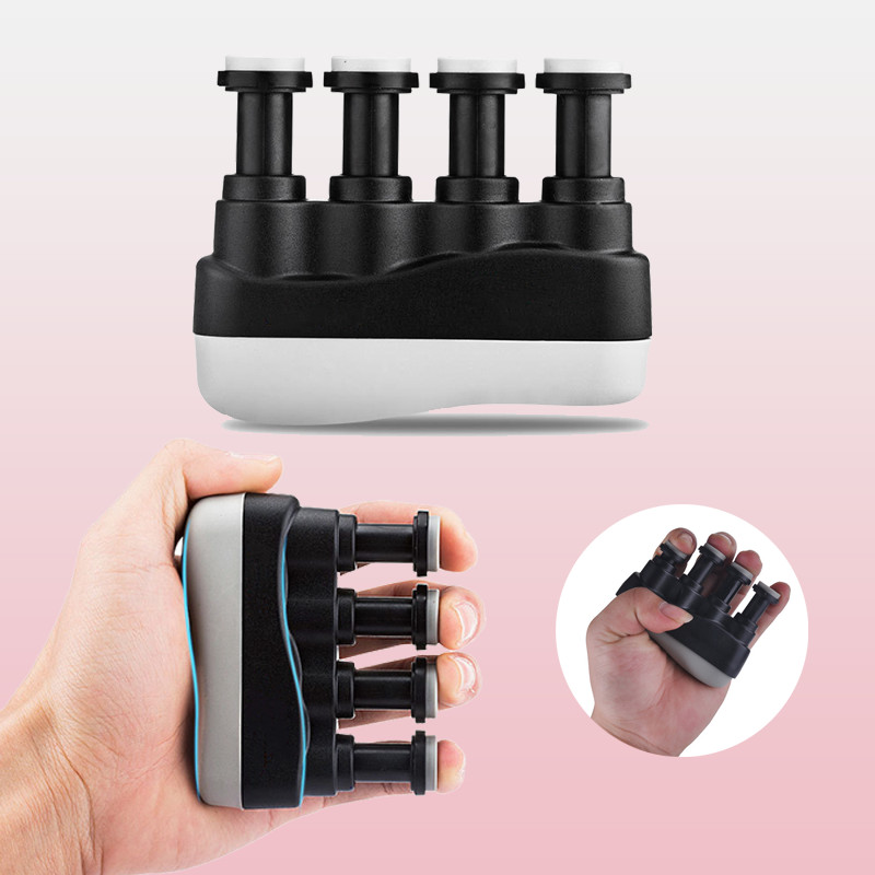 กีตาร์จําลองเครื่องมือ Hand Grip กีตาร์นิ้วมือ Exerciser Therapy ของ ...