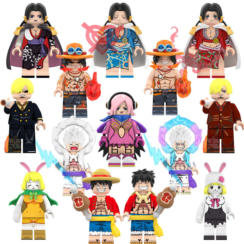 ใช้งานร่วมกับ Lego One Piece Luffy Sauron Empress Sanji Garlot Ace ...