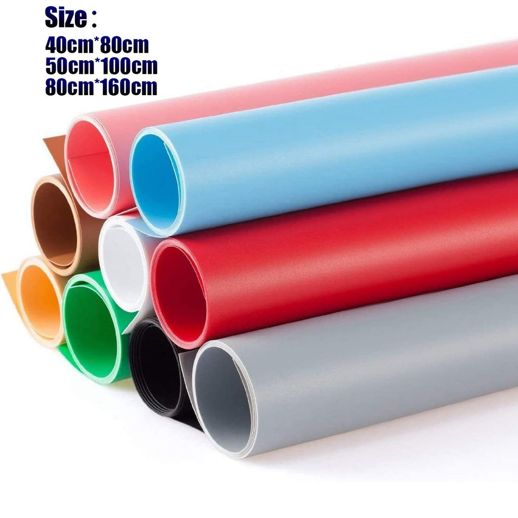 Photography PVC Backdrop Photo Video Background Matte Waterproof Dustproof Anti-wrinkle Dual ...