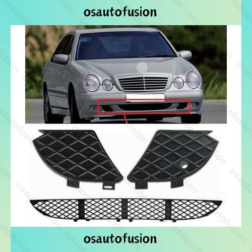 [ใหม่] Mercedes Benz กระจังหน้าล่าง W210 Facelift (00) 2108850153 ...