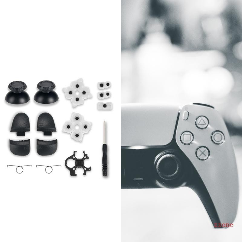 Zzz สําหรับ PS5-Controller L1-R1 L2-R2 Trigger-ปุ ่ ม 3D-Analog Stick ...