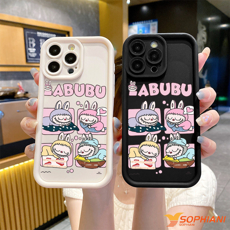 Sleeping labubu ซิลิโคน อแรงกระแทก รวมทุกอย เคสมือถือ for Redmi Note 13 ...
