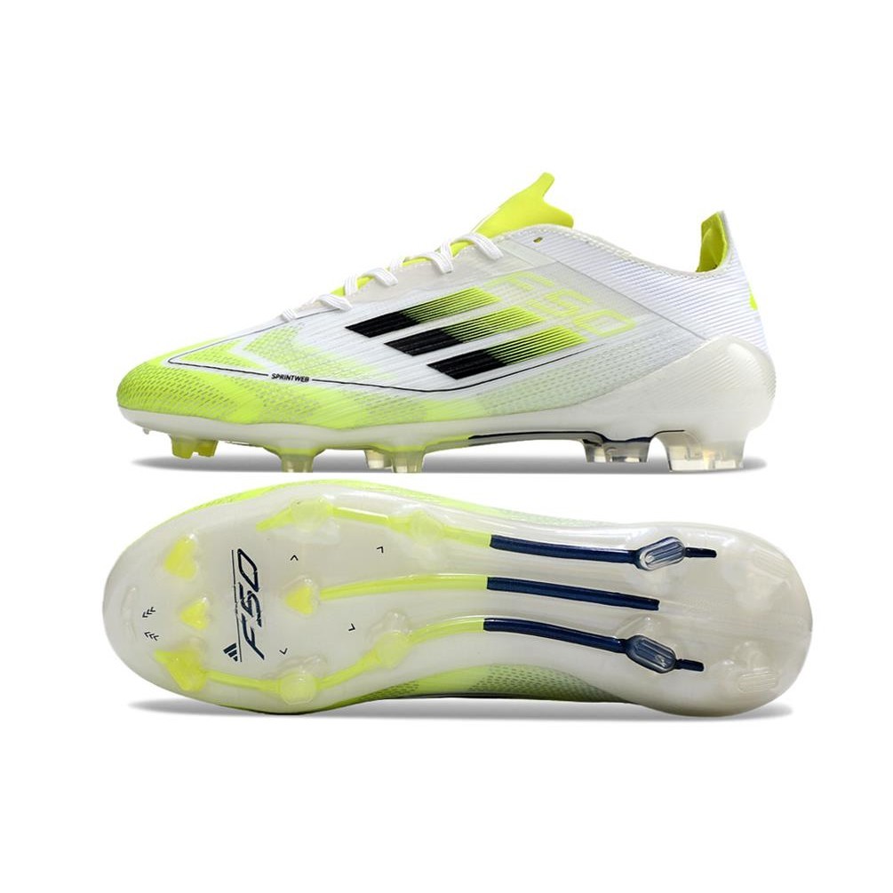 Adidas F50 Yellow Professional Sports Training FG Football Shoe ...