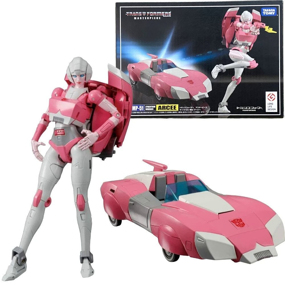 Transformers Masterpiece KO MP-51 Arcee KO MP51 ตัวเลขการกระทําของเล่น ...