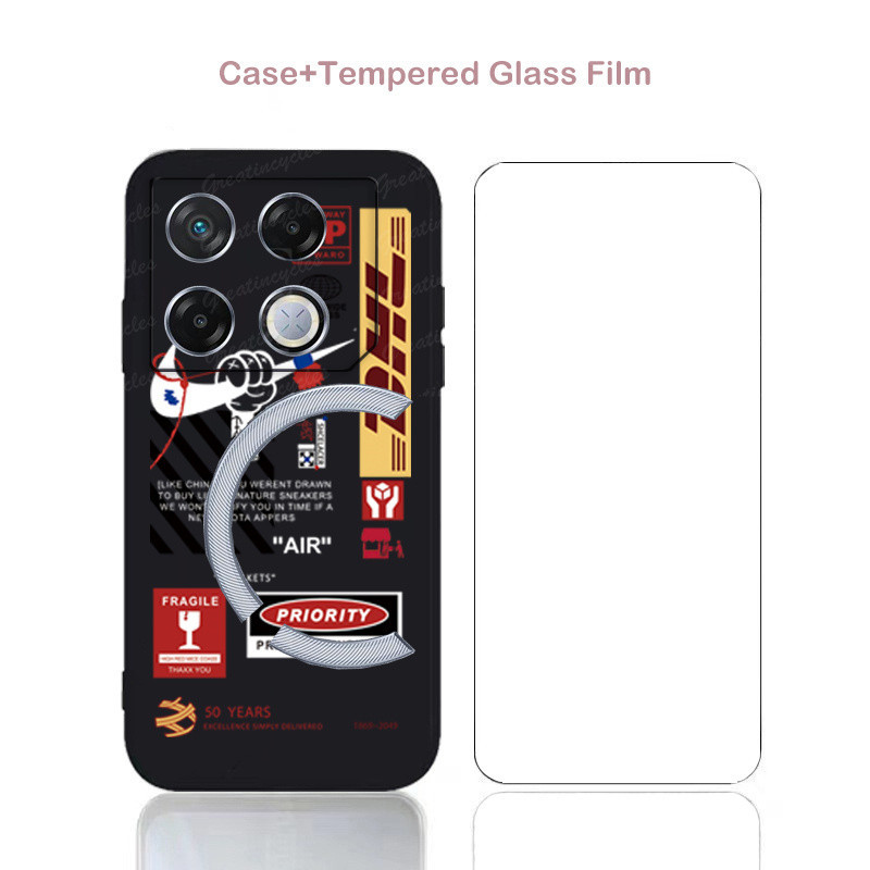 Infinix GT 20 Pro X6871 เคสโทรศัพท์รูปแบบแฟชั่น Soft TPU ฝาหลังพร้อม ...