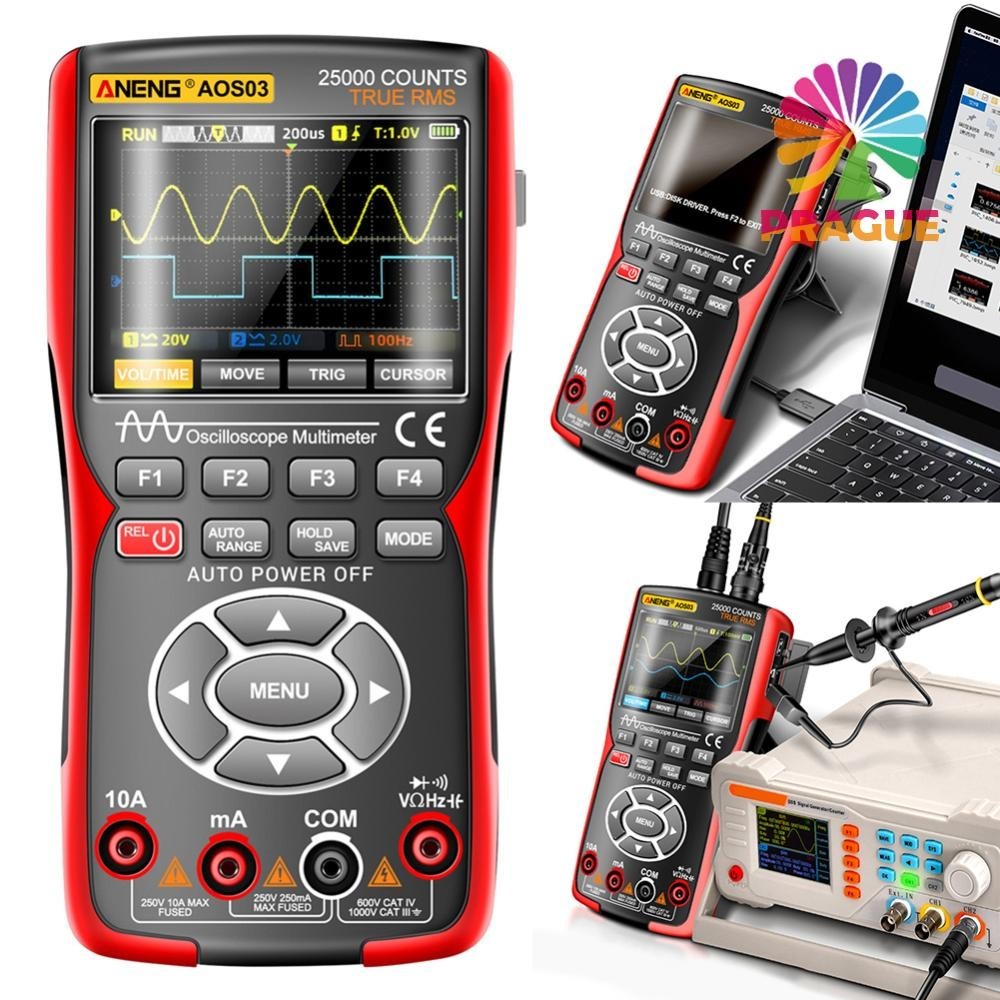 Digital Oscilloscope Multimeter Signal Generator Waveform Output 2 ...